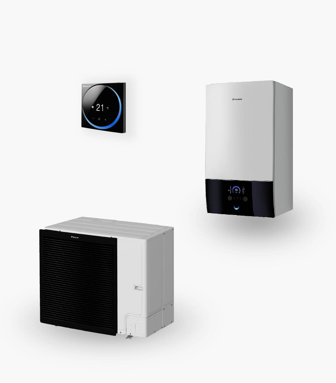 DAIKIN ALTHERMA 3 R W EBBX-E6V/E9W + ERLA11-16DV3/W1 - Ecovent