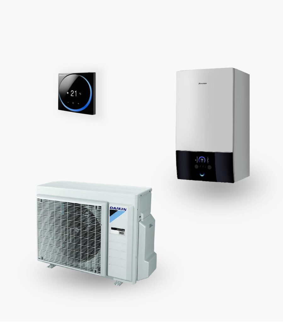 DAIKIN ALTHERMA 3 R W EHBX-E6V/E9W + ERGA-EV(H) - Ecovent